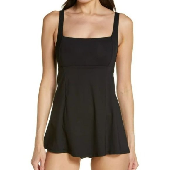 Sea Level | Swim | Sea Level Swim Square Neck Onepiece Swimsuit Dress ...